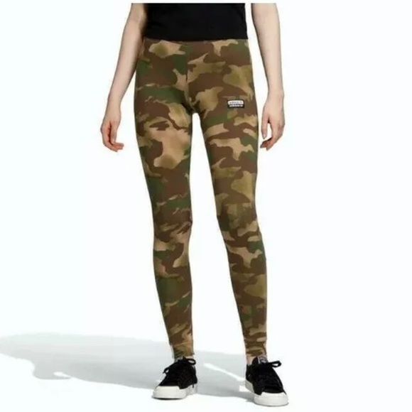 adidas | Pants & Jumpsuits | Nwt Adidas Camo Tights Ec759 Leggings ...